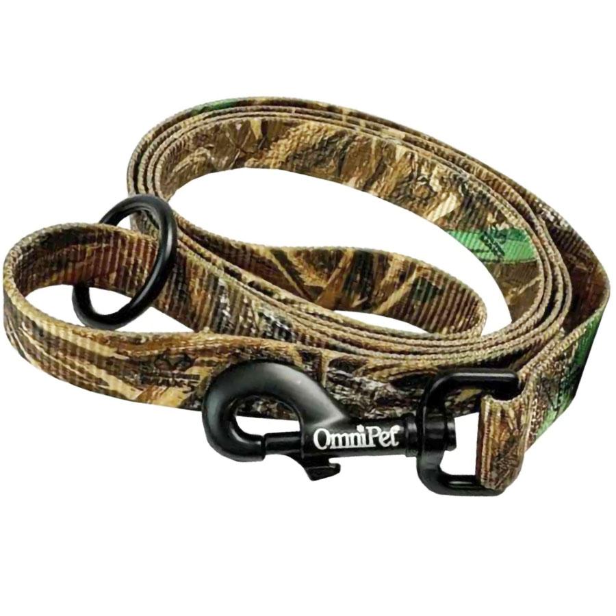 Omnipet Nylon Dog Lead 1" x 6ft Realtree Max 5 - Camo pattern