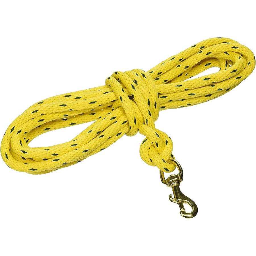 Omnipet 20ft Check Cord in Yellow - The Ultimate Dog Training Leash