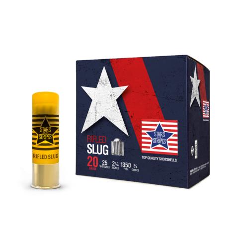 Rio Royal Star Slug Shotshell 20 ga 2-3/4" 7/8oz 1360 fps Slug 25/ct