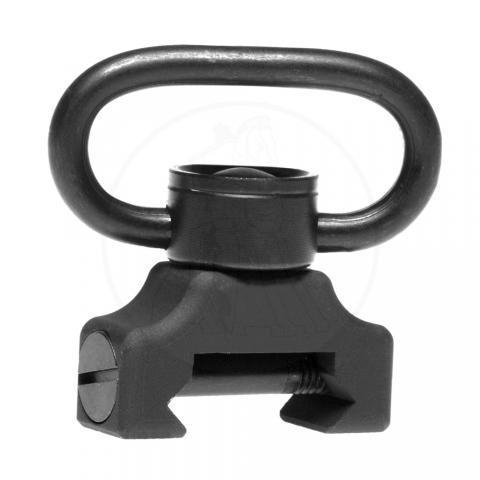 Troy Q.D. 360 Push Button Rail Mount w/ Swivel -BLK