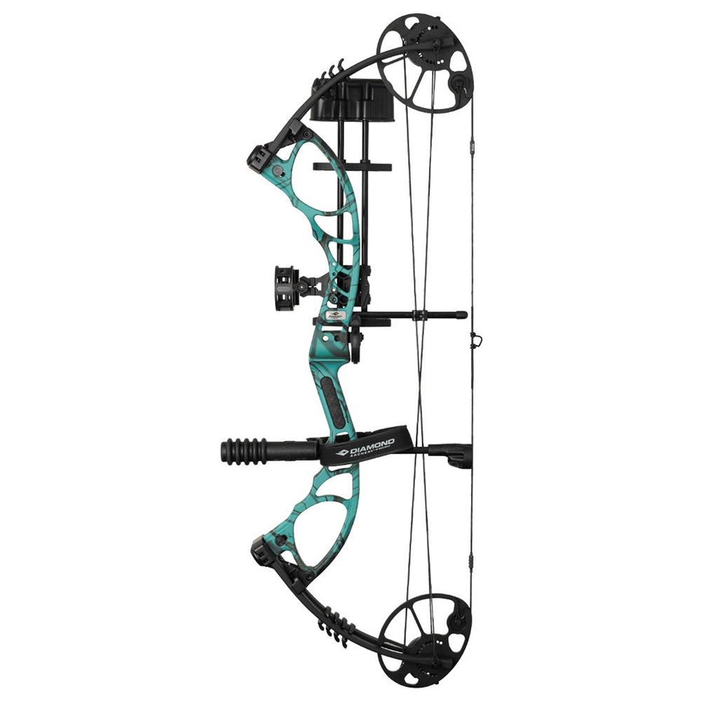 Diamond Archery Edge XT Bow RH Mossy Oak Teal Roots