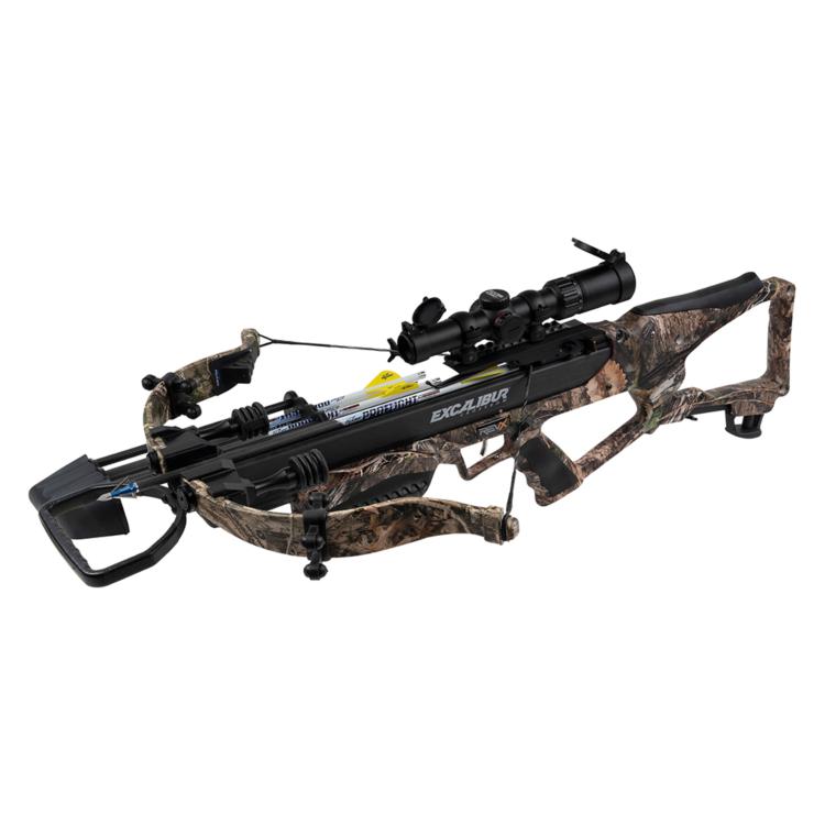 Excalibur REVX Crossbow with Overwatch Scope Mossy Oak Country DNA