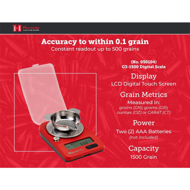 Hornady G3-1500 Digital Scale