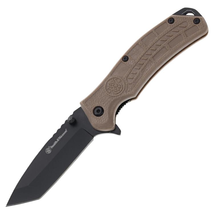 Smith & Wesson Folding Knife and Fidget Spinner Combo 3" Tanto Blade ...