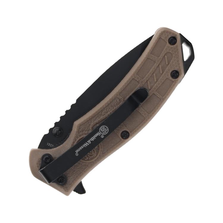 Smith & Wesson Folding Knife and Fidget Spinner Combo 3" Tanto Blade ...