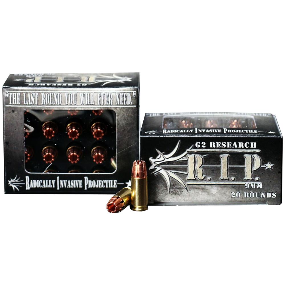 R.I.P. 9mm Rounds | Buy G2 Research R.I.P. 9mm Ammo