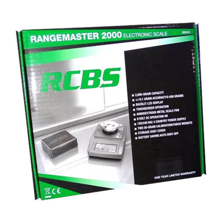 RCBS Rangemaster 2000 Electronic Scale 120/240-VAC/9V-DC
