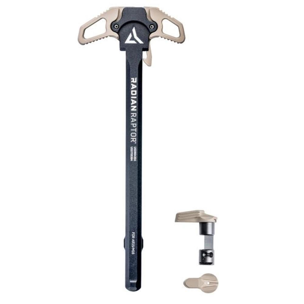 Radian Weapons Combo Raptor AR-15 Charging Handle FDE Ambi and Talon 45 ...