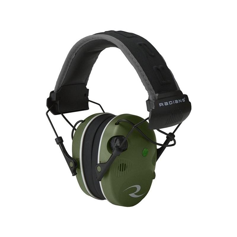 Radians Quad Mic Electronic Earmuff 3.5mm Stereo Jack - 24NRR,
