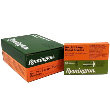 Remington 2-1/2 Large Pistol Centerfire Primers - Bulk 1000ct