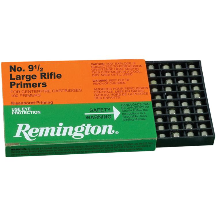 Remington Large Rifle Centerfire Primers-9-1/2 1000 ct | Natchez