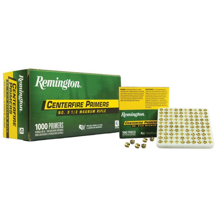 Remington 9?1/2M Large Rifle Magnum Primers | Natchez