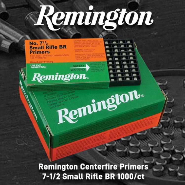 Remington 7 1/2 Small Rifle Primers For Sale