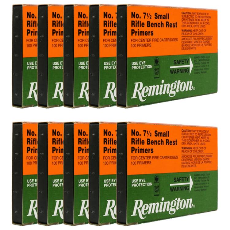 Remington 7 1/2 Small Rifle Primers For Sale