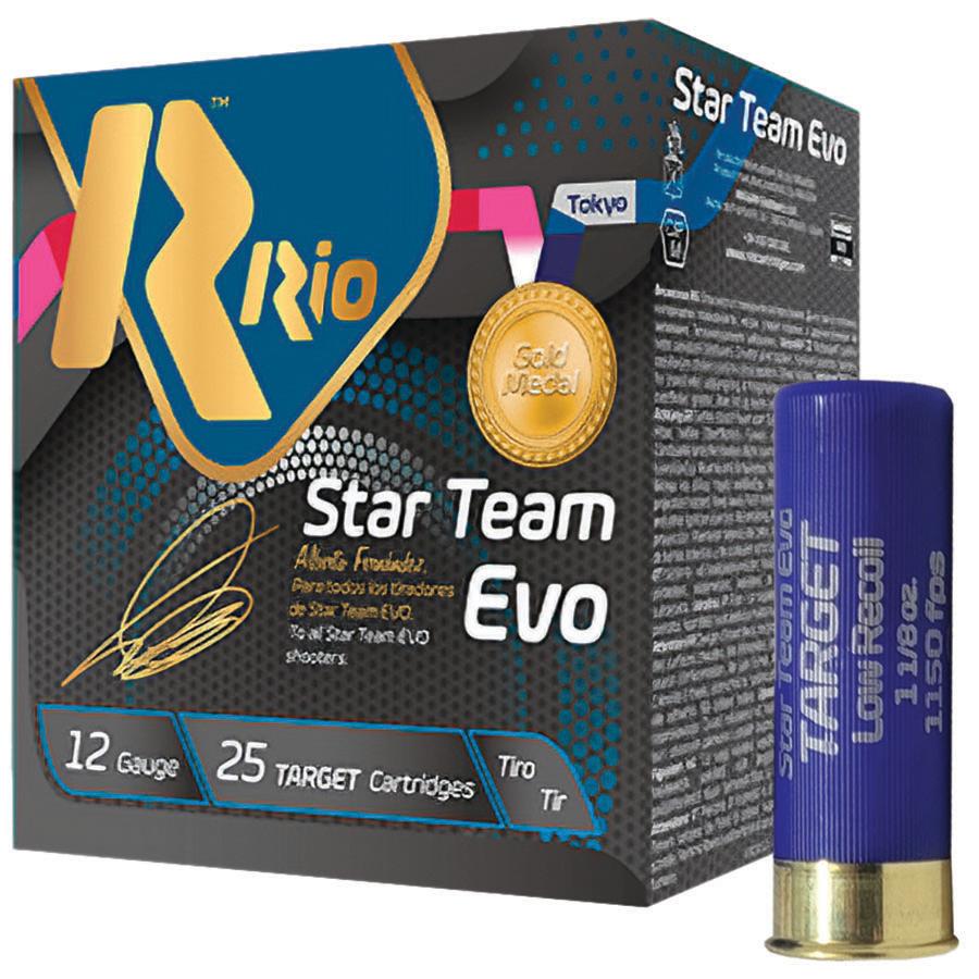 Rio Star Team Target 32 Low Recoil Shotshells 12ga 2-3/4" 1-1/8oz 1150 ...