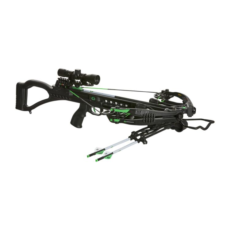 DEMO CenterPoint AT400 Crossbow Detachable Silent Crank System Auto ...