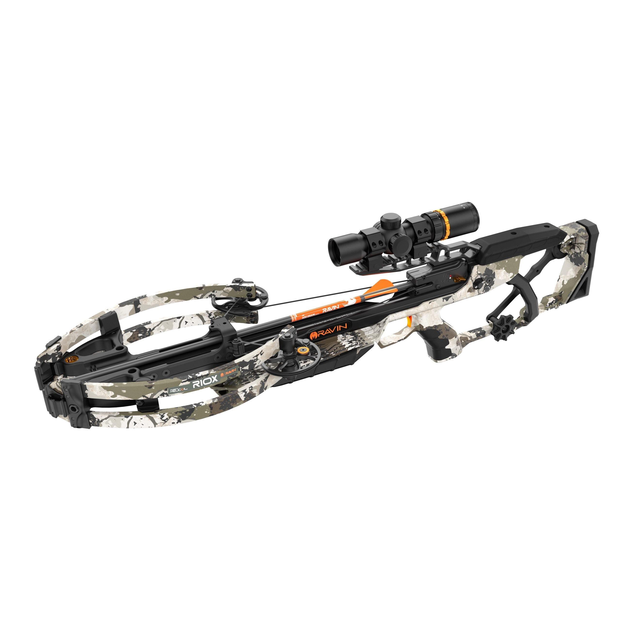 DEMO Ravin R10X XK7 Camo Crossbow Illum Scope Silent Cocking System ...