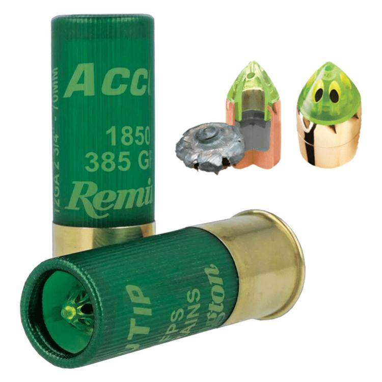 "Remington Premier AccuTip 12 Ga Slug - 1850 FPS, 5/c