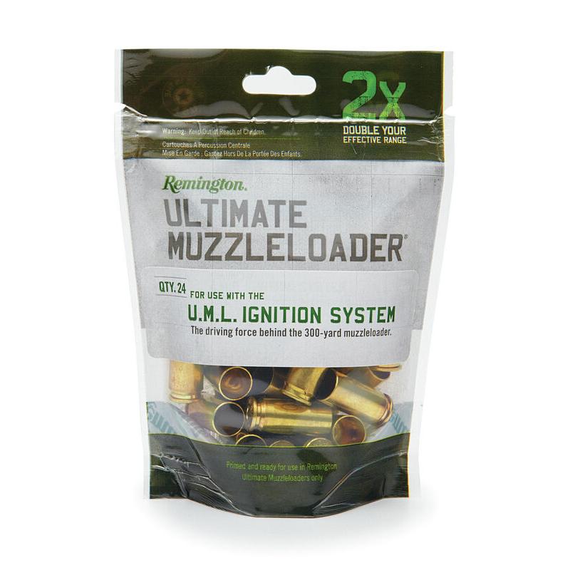 Remington Ultimate Muzzleloader Ignition Source Primed UML Brass Case ...