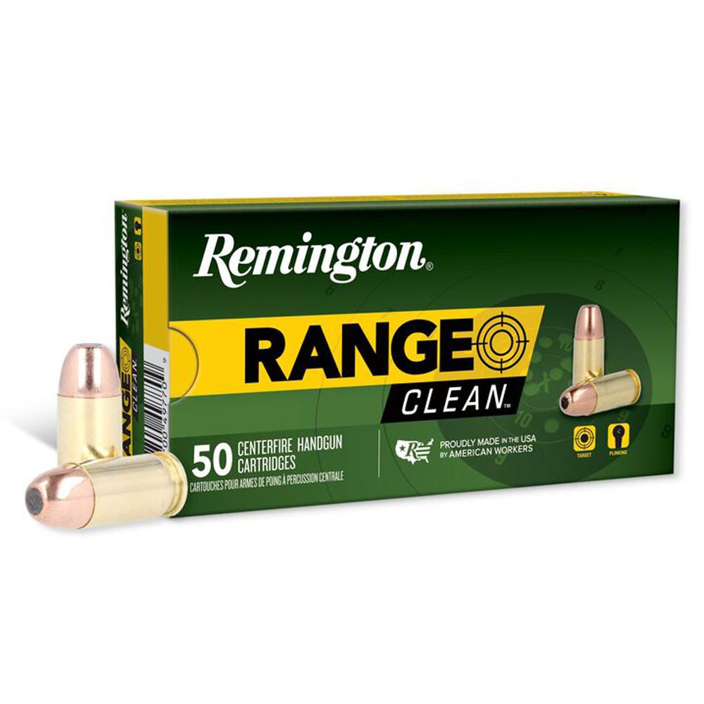 REMINGTON RANGE CLEAN 380 AUTO 95GR FNEB AMMO 50RD