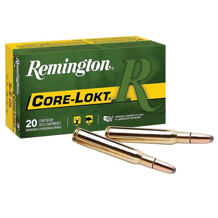 Remington Core-Lokt Rifle Ammunition .30-30 Win 150 gr SP 2390 ...