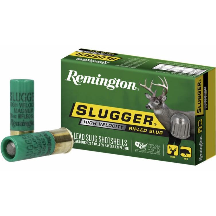 Remington Slugger High-Velocity Rifled Slug 12 ga 3" MAX 7/8 oz...