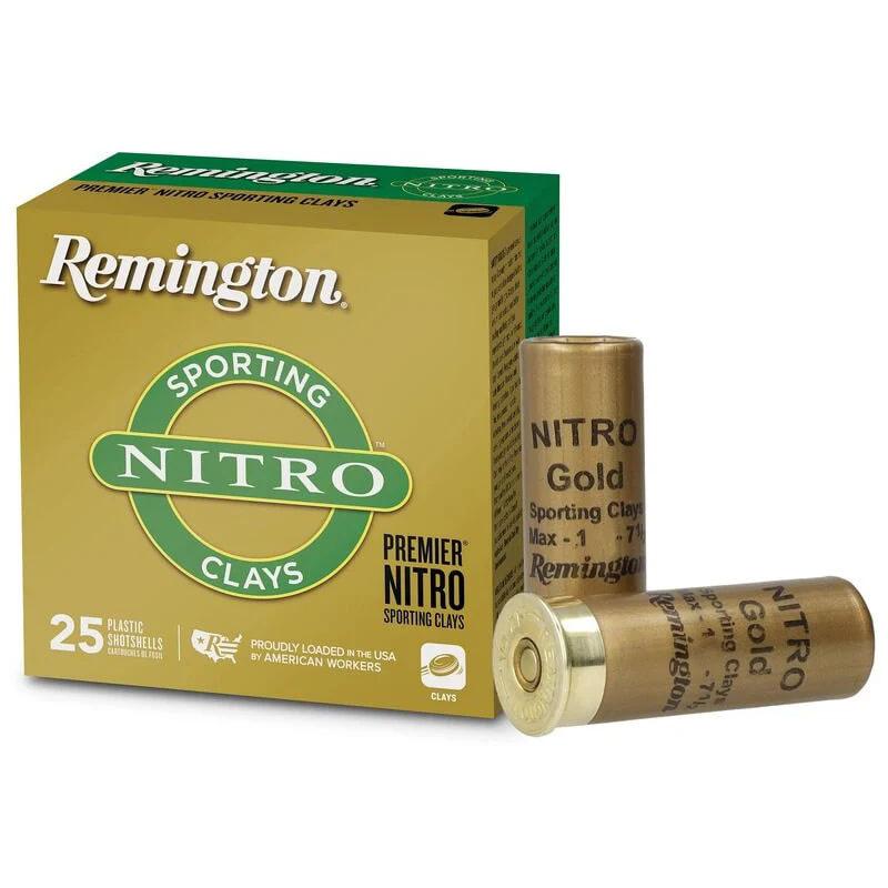 Remington Premier Nitro Sporting Clays Shotshells 12ga 2-3/4" 7/8oz ...