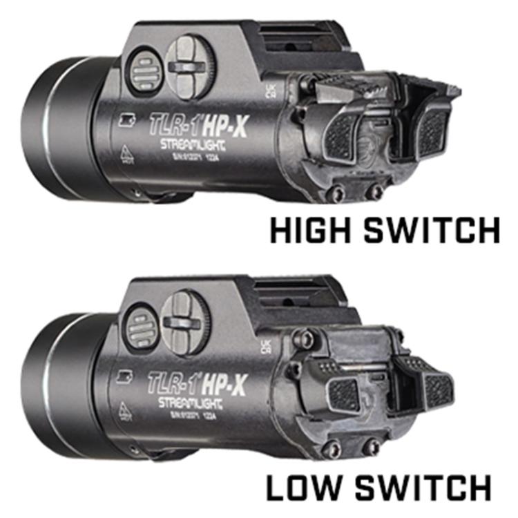 Streamlight TLR-1 HP-X Handgun Weapon Light 1300 Lumen SL-B9 Batteries ...