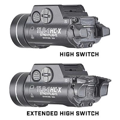 Streamlight TLR-1 HL-X USB Weapon Light 1500 Lumens Black with Rechargeable Batteries