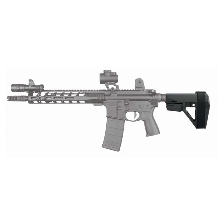 SB Tactical SBA5 Pistol Stabilizing Brace 5-Position Adjustable for AR ...