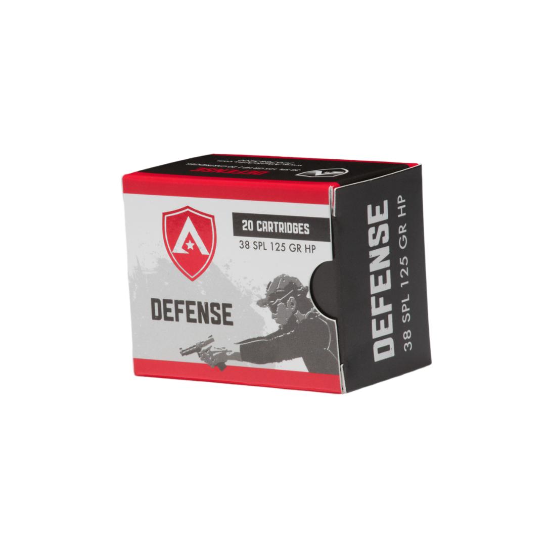 Atlanta Arms Elite Defense Handgun Ammunition .38 Spl 125gr JHP 1060 ...