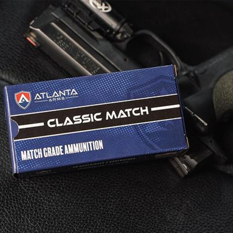 Atlanta Arms Classic Match Grade .380 ACP Ammo 100gr FMJ - 50 Rounds