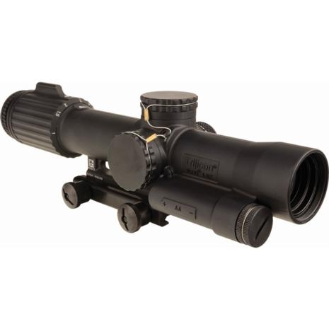 VCOG 1-8x28 Riflescope, Red MRAD Crosshair Dot Reticle w/ Thumb...