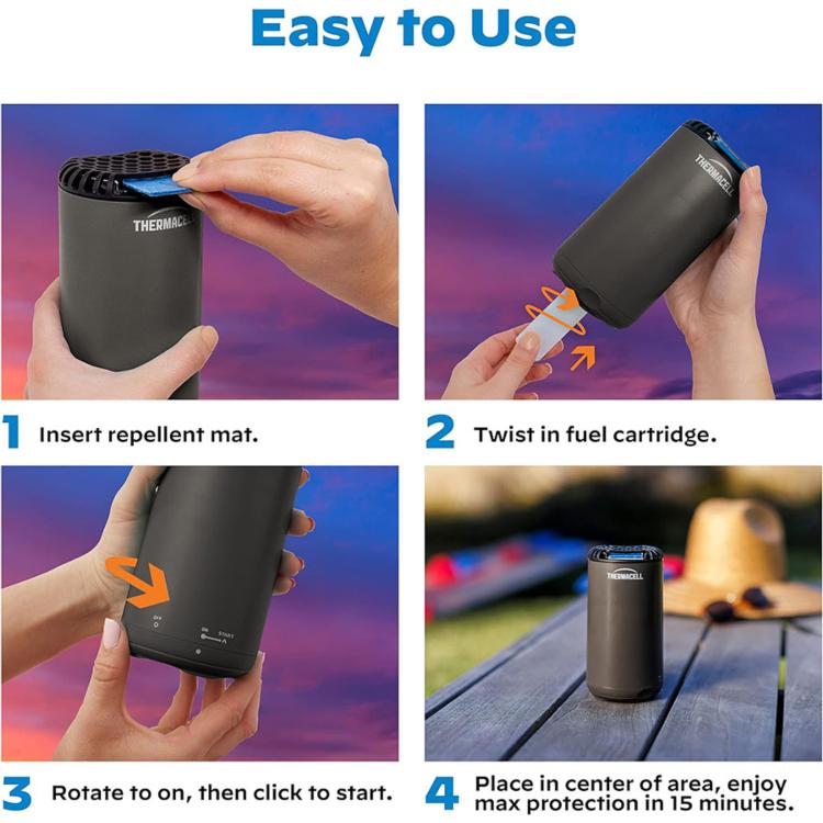 Thermacell Patio Shield Graphite: Effective Mosquito Repellent