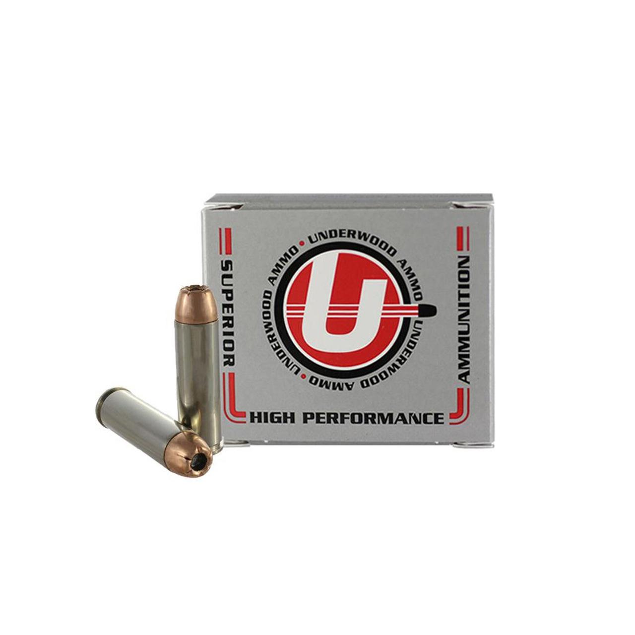 Underwood Ammo XTP Handgun Ammunition .500 S&W Magnum 350gr JHP 1912 ...