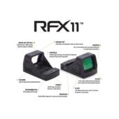 Viridian RFX11 Micro Green Dot Sight 1x16 3 MOA Dot Black