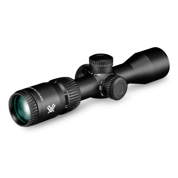 Vortex Crossfire HD 1.5-5.5x32 SFP Illuminated Dead-Hold 2A BDC MOA Scout