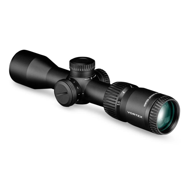Vortex Crossfire HD 1.5-5.5x32 SFP Illuminated Dead-Hold 2A BDC MOA Scout