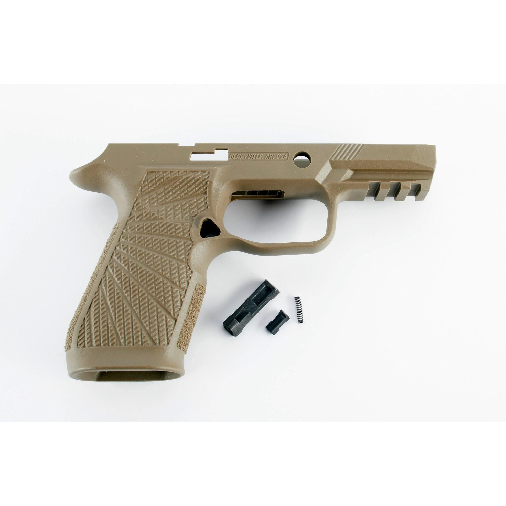 Wilson Combat Grip Module WCP320 Carry II No Manual Safety - Tan