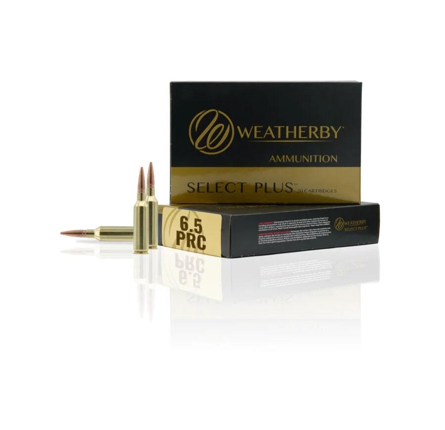 Weatherby Select Plus Rifle Ammunition 6.5 PRC 124gr Hammer Custom 3100 ...