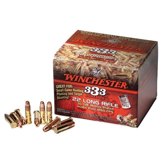 Winchester .22 LR Bulk Pack Rimfire Ammunition .22 LR 36 gr CPH...