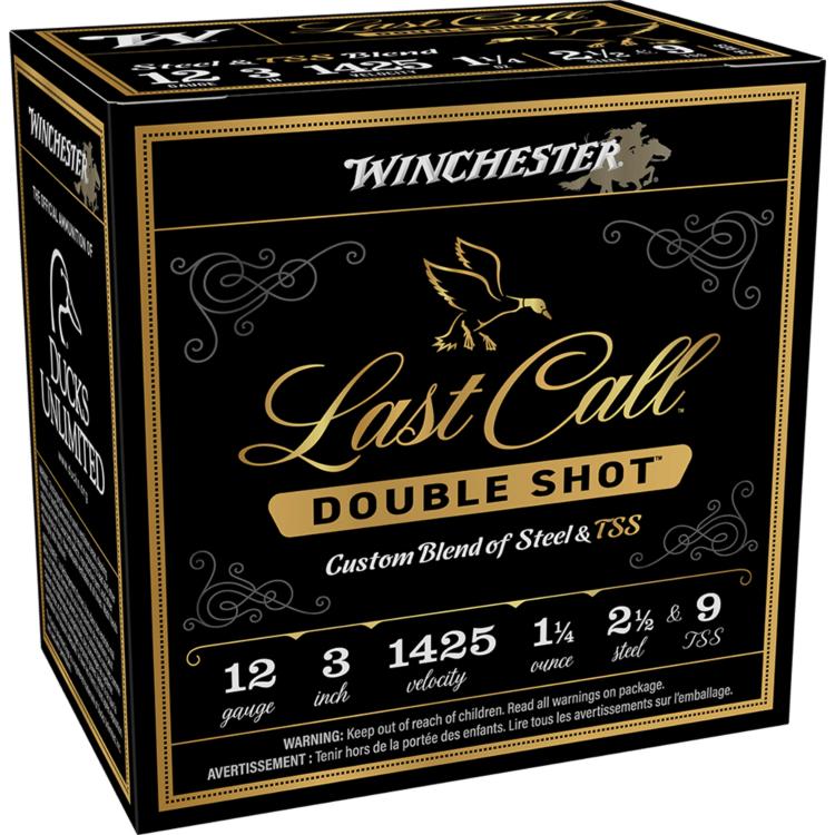 Winchester Last Call Double Shot Shotshells 12 ga 3" 1-1/4 oz 1425 fps ...