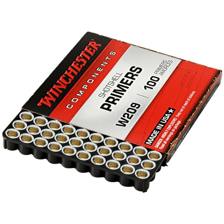 Winchester #209 Shotgun Primers For Reloading 1000 ct