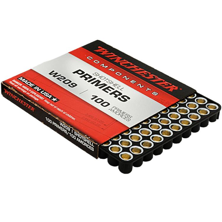 Winchester #209 Shotgun Primers For Reloading 1000 ct