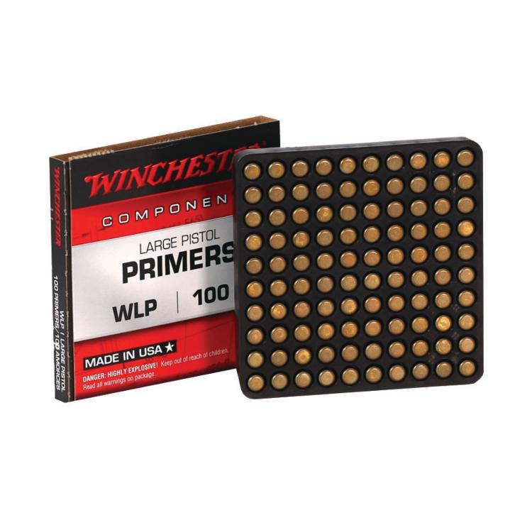 Winchester WLP Large Pistol Primers 1000ct - Bulk Reloading