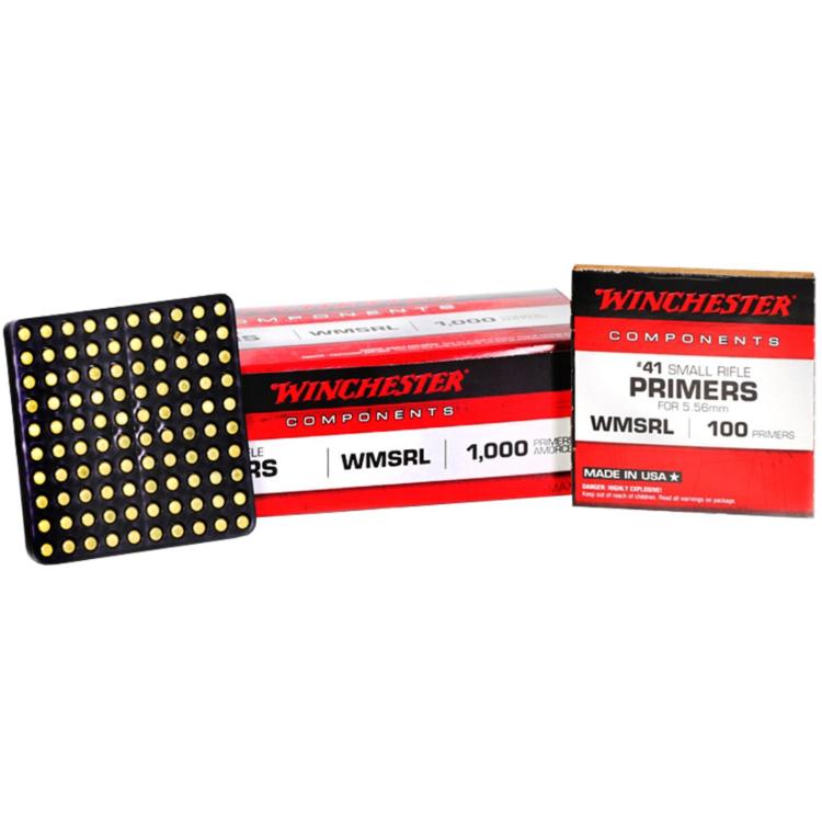 Winchester #41 WMSRL Primers for 5.56 1000/ct | AR-15 Primers