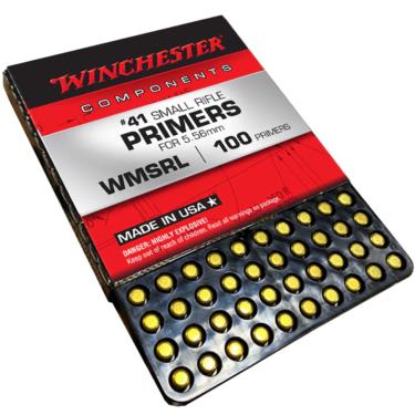 Winchester #41 WMSRL Primers for 5.56 1000/ct | AR-15 Primers