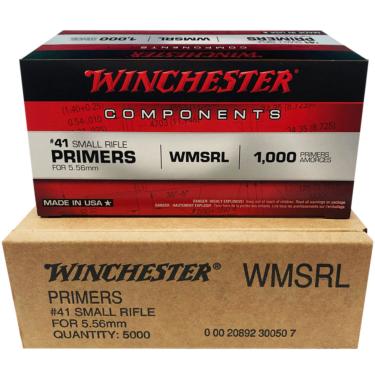 Winchester #41 WMSRL Primers for 5.56 1000/ct | AR-15 Primers