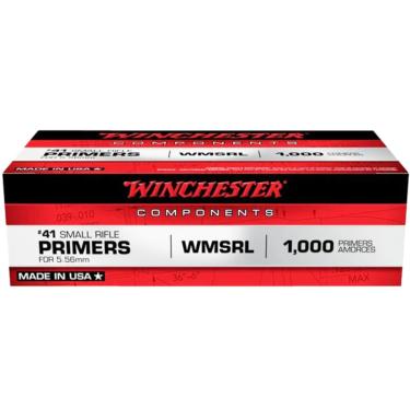 Winchester #41 WMSRL Primers for 5.56 1000/ct | AR-15 Primers