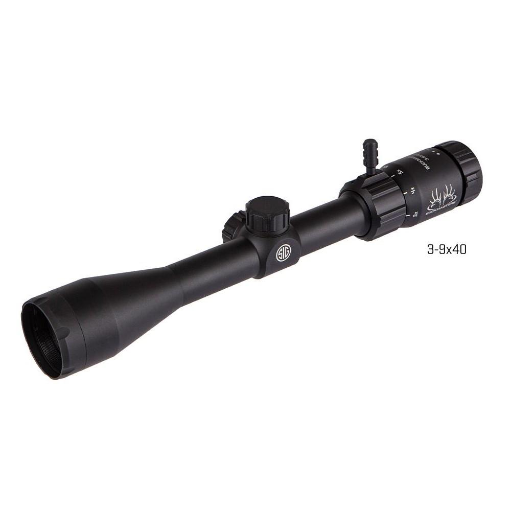 Sig Sauer Buckmasters Rifle Scope 3-9X40mm 1" SFP BDC